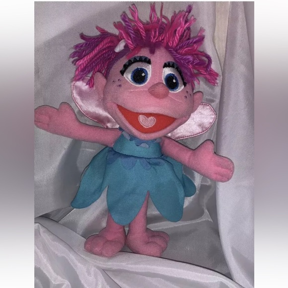 Sesame Street | Toys | 9 Abby Cadabby Sesame Street Plush Doll Fairy Stuffed Animal Toy Hasbro ...